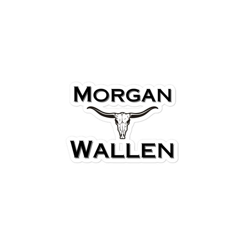 Morgan Wallen Vinyl Sticker - Etsy