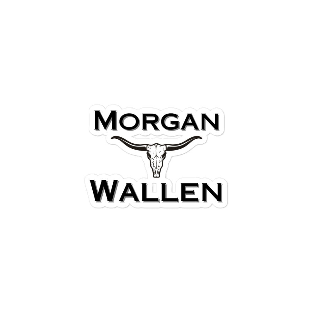 Morgan Wallen Vinyl Sticker - Etsy