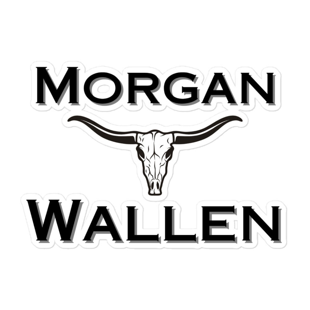 Morgan Wallen Vinyl Sticker - Etsy