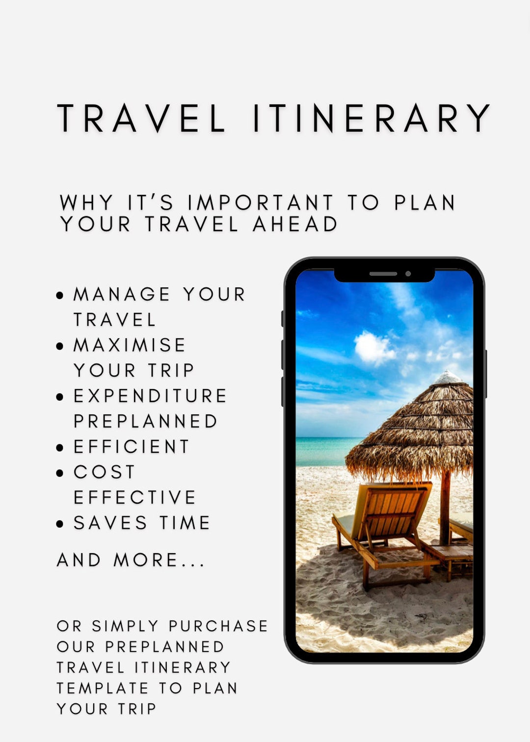 Dubai Travel Itinerary, Travel Itinerary Trip to Dubai Template, 5 Day ...