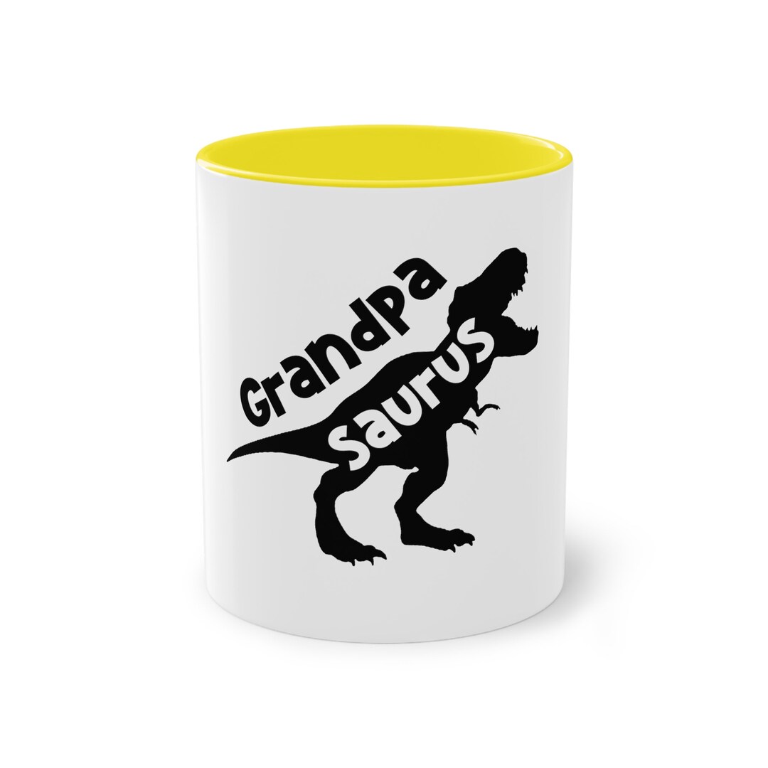 Grandpa Saurus Funny Mug, Funny Mug, Funny Gifts, Birthday Gift ...