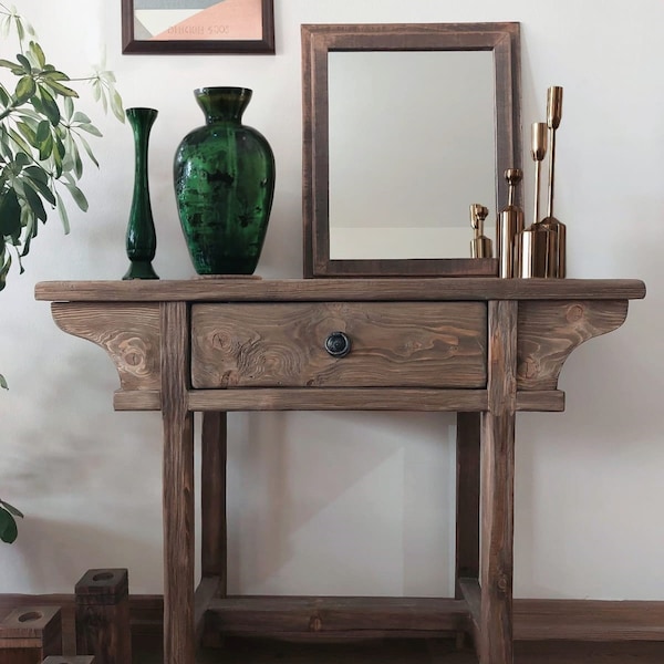 Rustic Console Table - Etsy