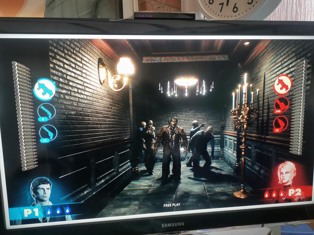 Light Gun Gaming, 500 Gb Drive Full of Over 600 Games on Either ...