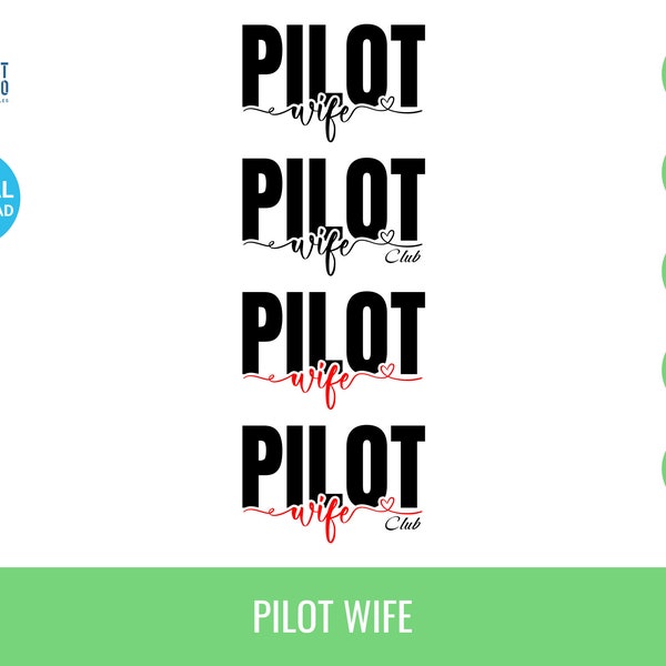Pilot Svg - Etsy