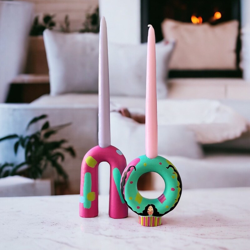 Unique Candle Holder - Etsy