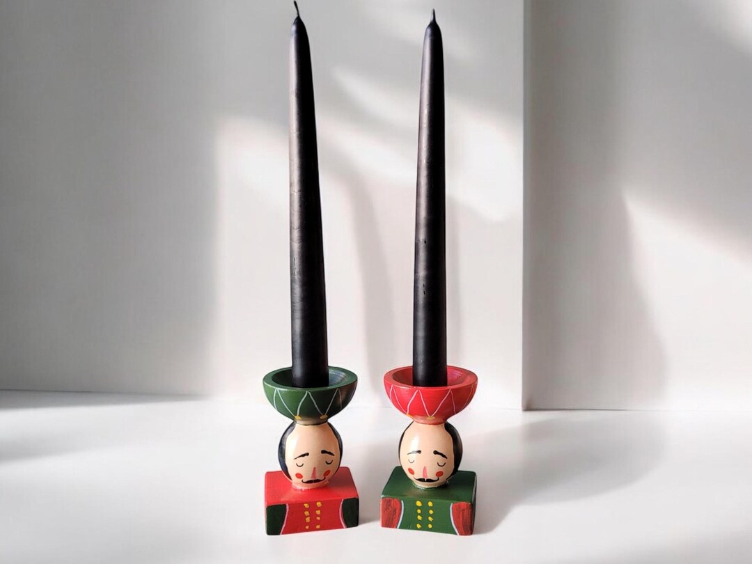 Tin Soldier Candle Holder | Hand-painted Candle Stick | Christmas | New ...