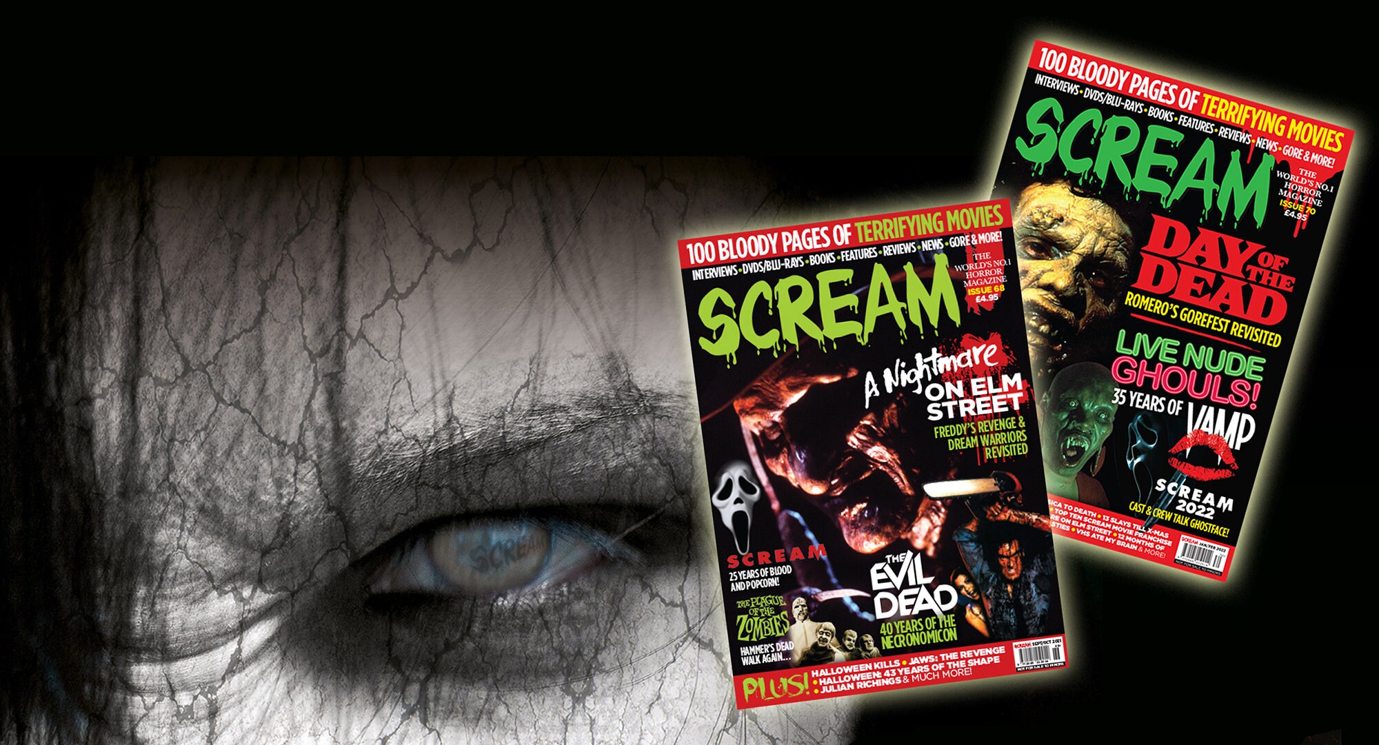 Horror Magazine / Scream Magazine / Issue 64 / Dracula / Grizzly / Jaws ...