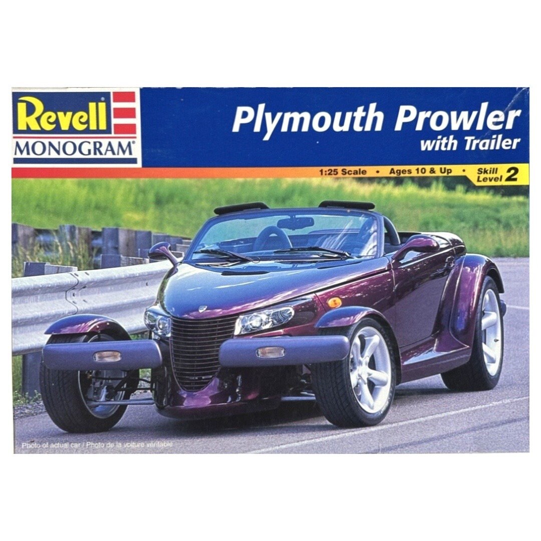 1998 Revell Plymouth Prowler With Trailer 85-7631 - Etsy