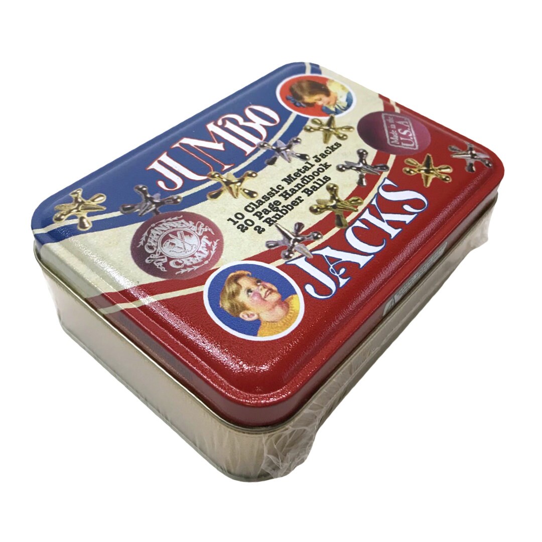 Vintage 2000 Jumbo Jacks Game in Tin - Etsy