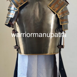 18ga Steel Medieval Armor Roman Cuirass Reenactment Knight Breastplate - Etsy