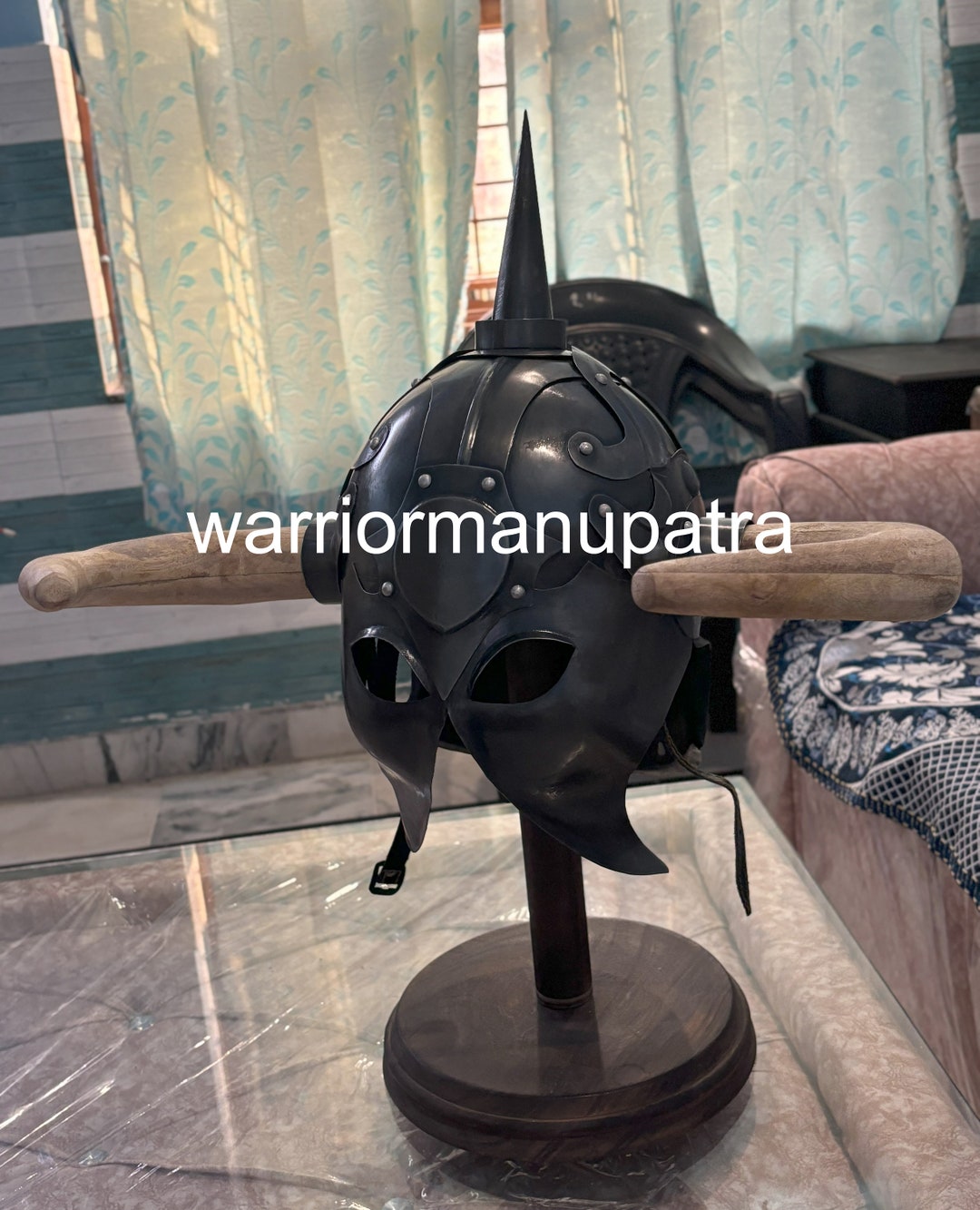 Medieval Death Dealer Helmet Metal Steel Halloween Costume Helmet With ...