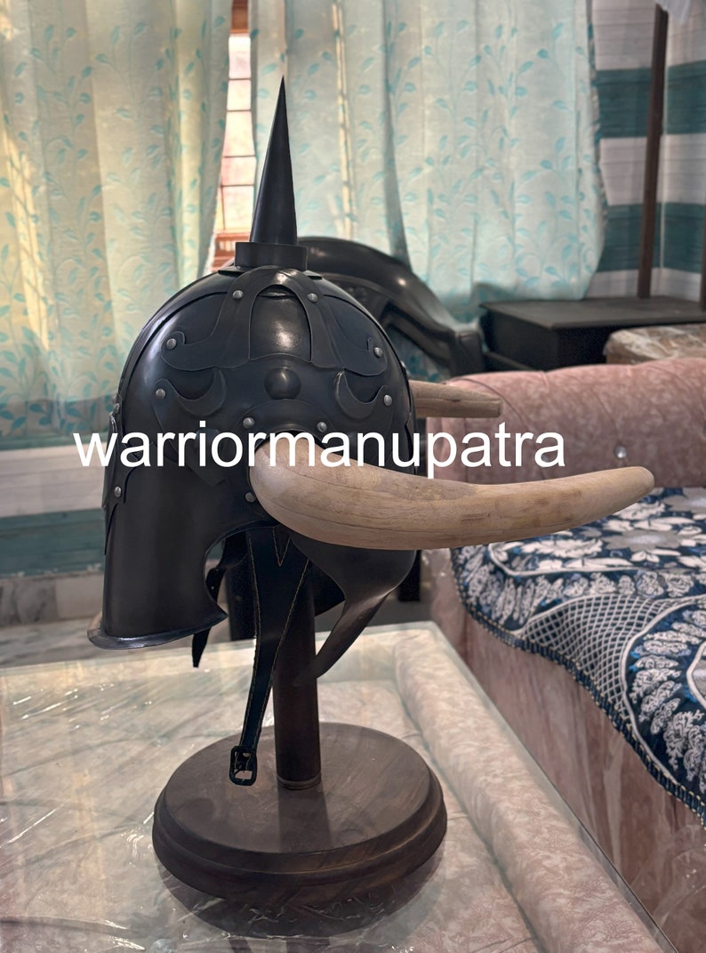 Medieval Death Dealer Steel Helmet: Halloween Costume, Cosplay Armor ...