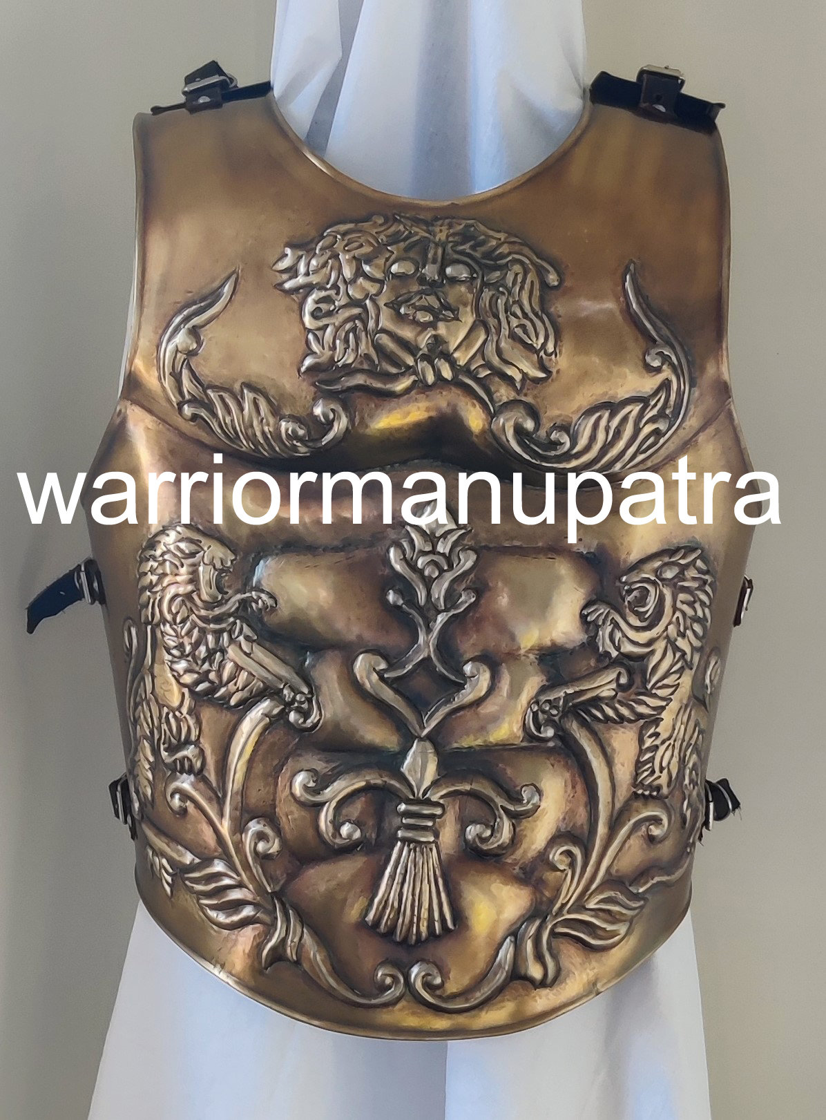 18ga Steel Medieval Armor Roman Cuirass Reenactment Knight Breastplate ...