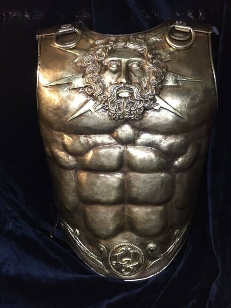 18ga Steel Medieval Armor Roman Cuirass Reenactment Knight Breastplate ...