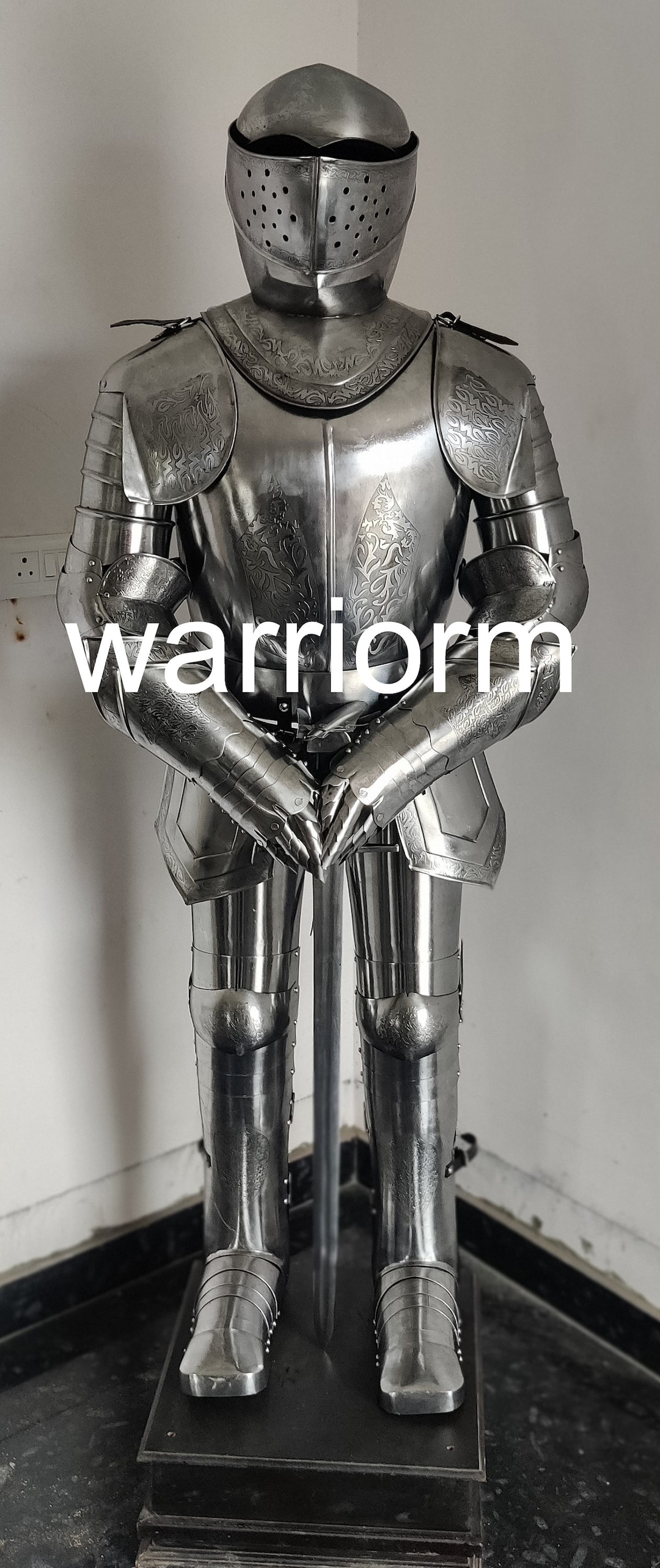Knight Suit of Armor Medieval Larp Armor Combat Full Body Armour ...
