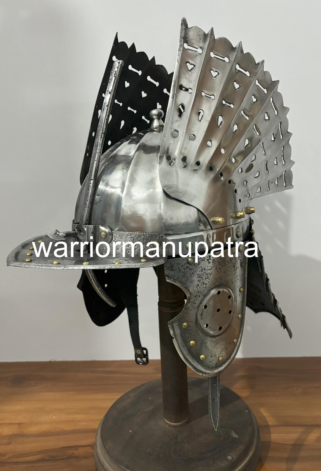 Christmas Medieval Hussar Armor Helmet With Liner 18 Gage Steel - Etsy