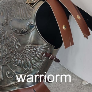 Medieval Brass Big Eagle Armor Roman Cuirass Reenactment Breastplate ...
