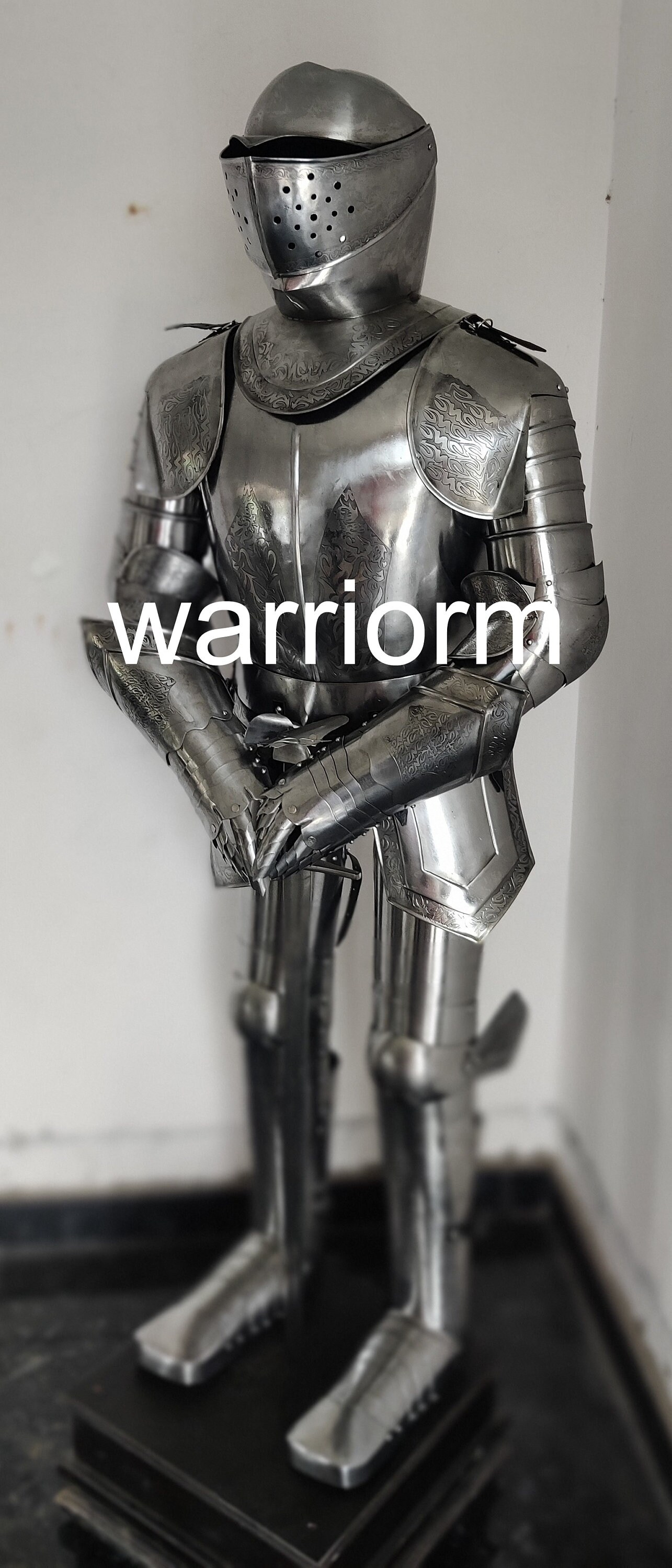 Knight Suit of Armor Medieval Larp Armor Combat Full Body Armour ...