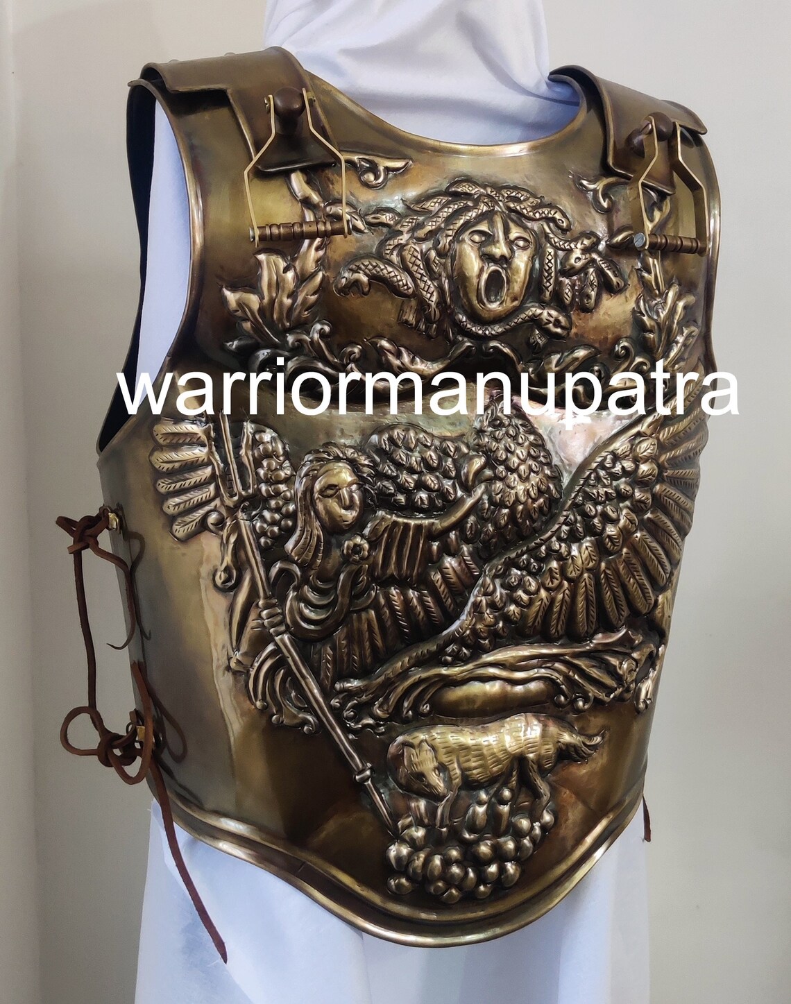 18ga Steel Medieval Armor Roman Cuirass Reenactment Knight Breastplate Antique Finish - Etsy