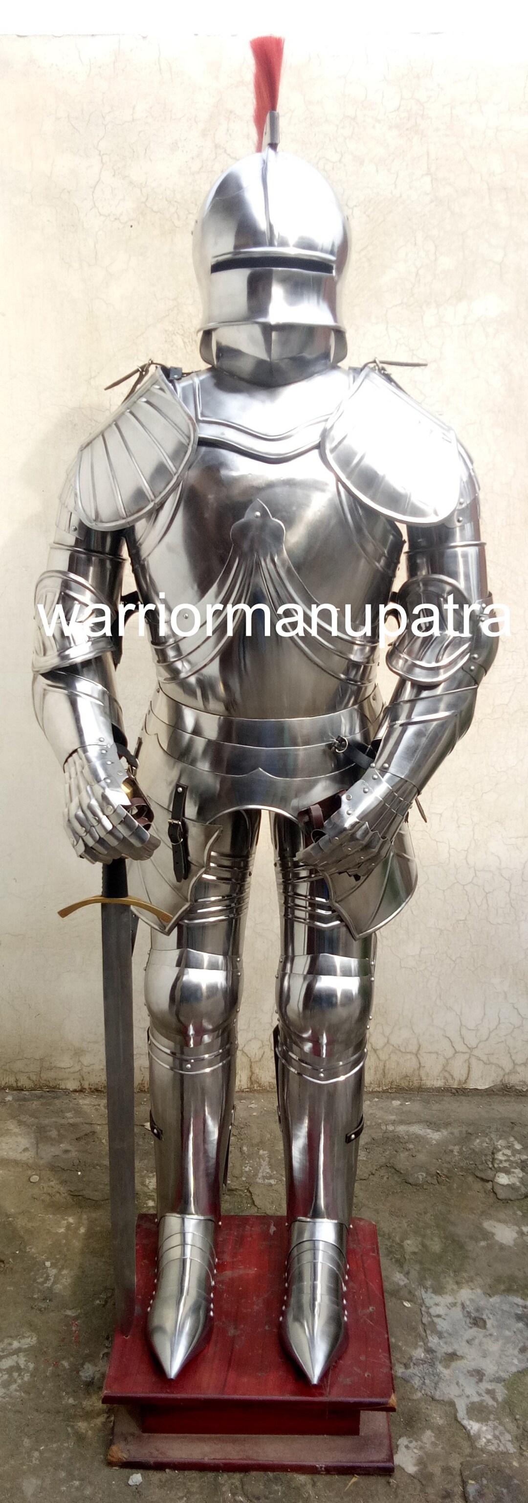 Wearable Medieval German Knight Suit of Armour With Sword - Etsy