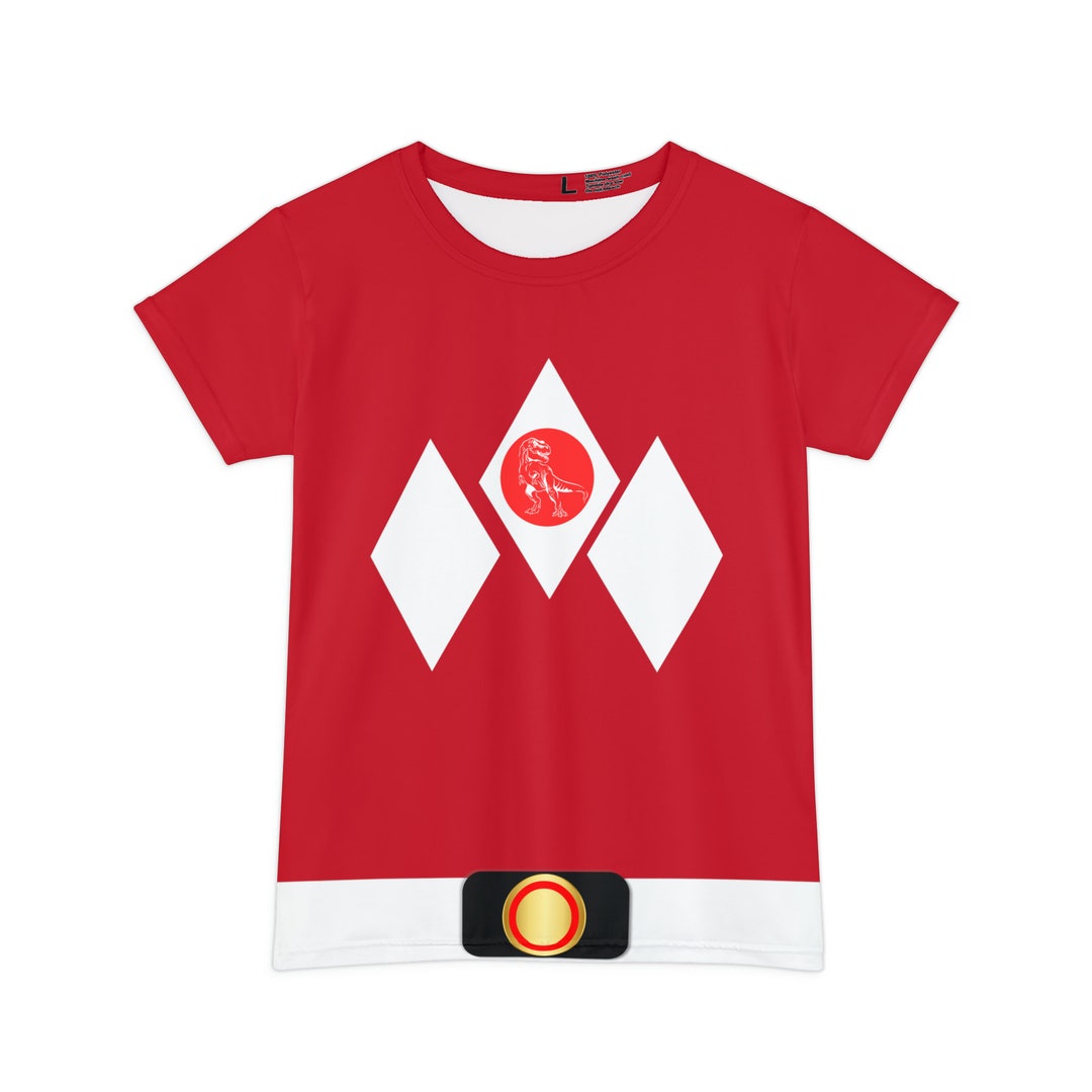 Red Power Ranger Shirt - Etsy