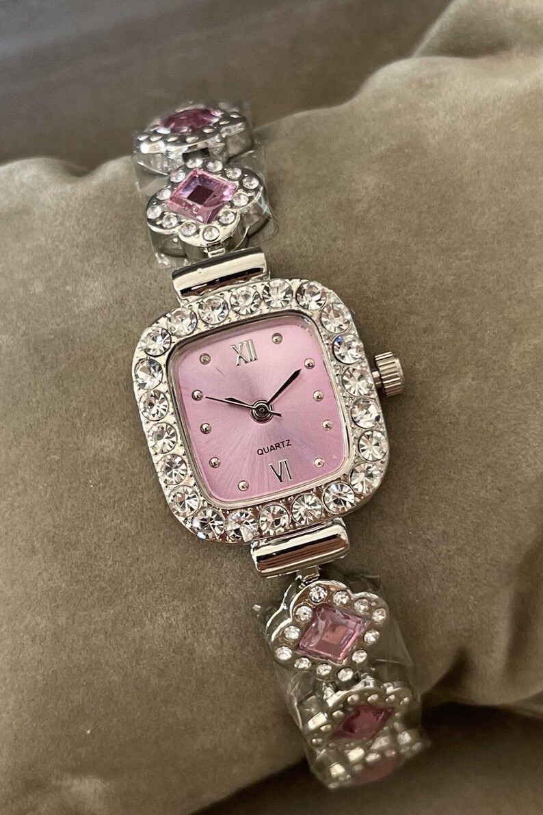 Stoned Women's Wristwatch, Vintage Design Clock, Specially Designed ...