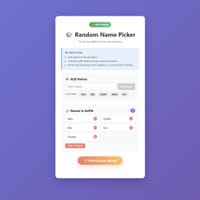 LUCKY DRAW! Powerpoint Random Name Picker - Etsy