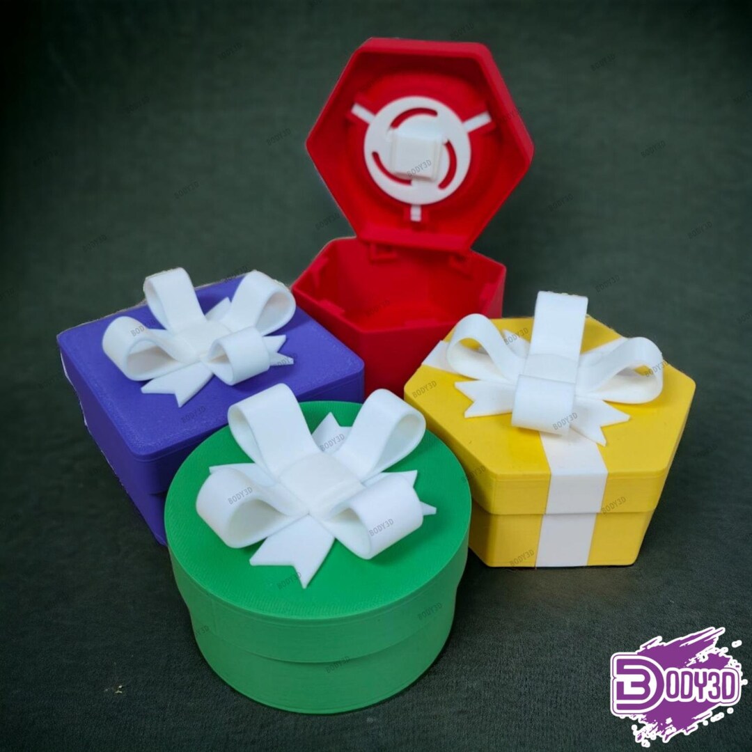 Lockable Boxes (supportless) - 3D MODEL - Etsy