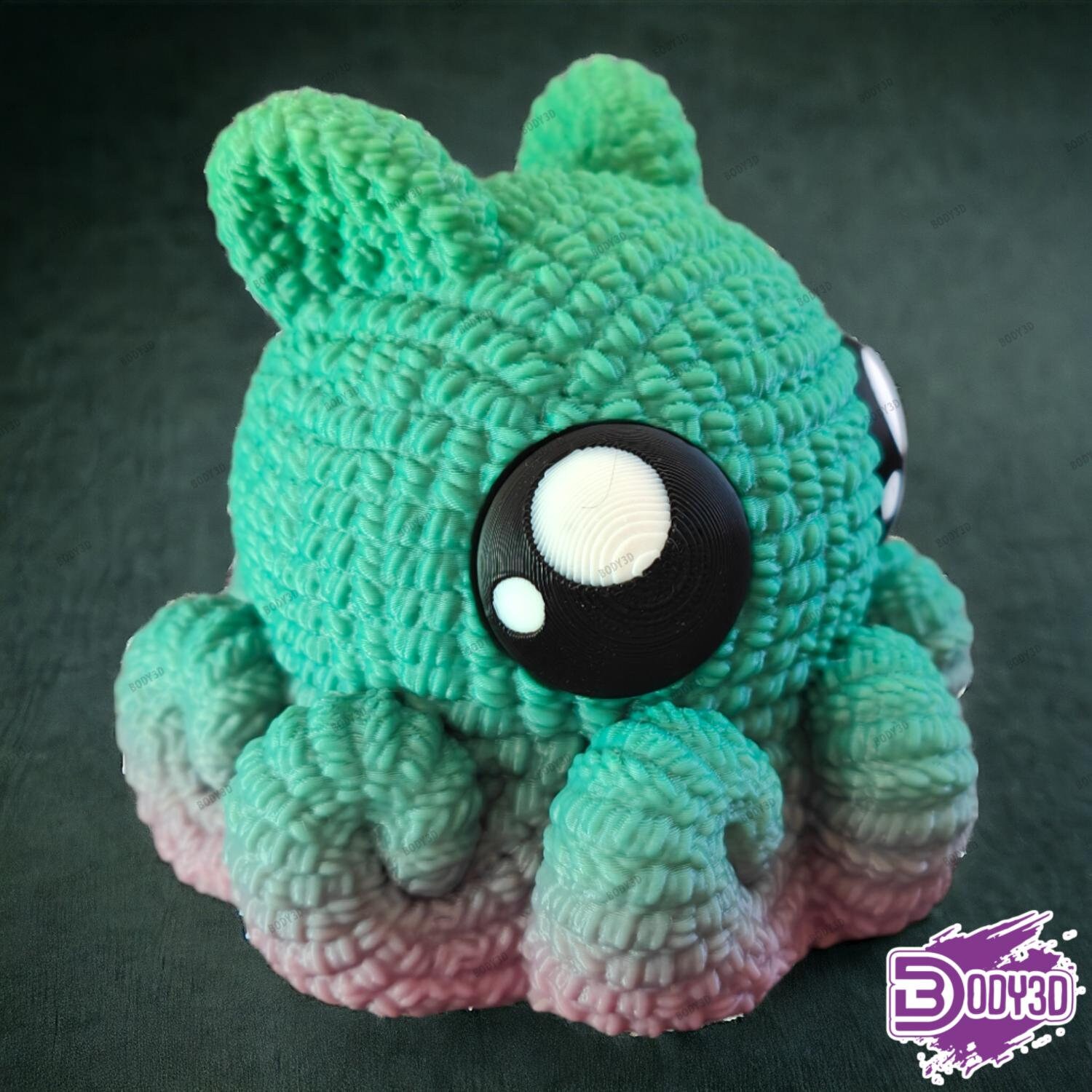 Dumbo Octopus Piggy Bank supportless 3D MODEL - Etsy