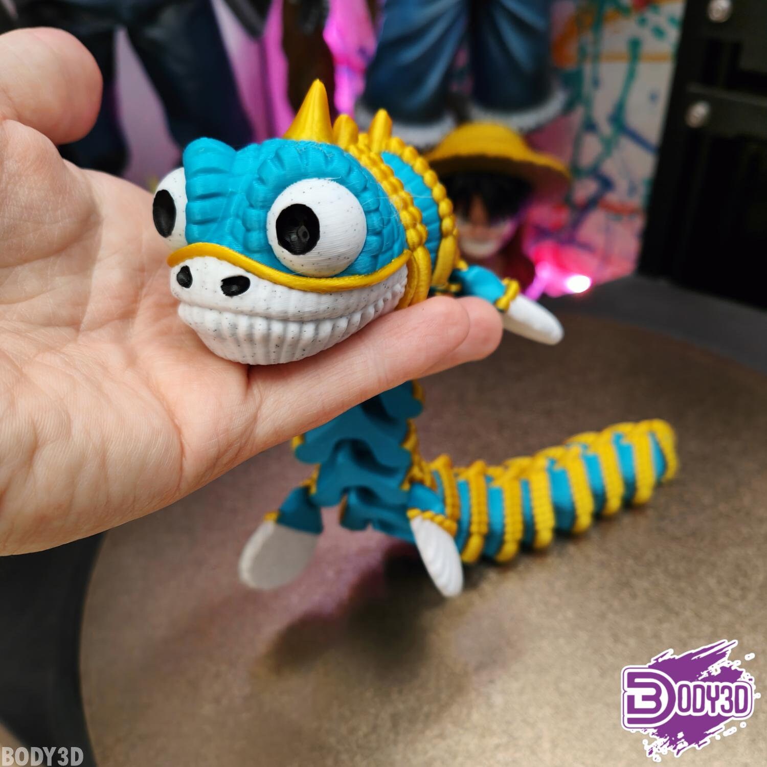 Articulated Eel supportless 3D MODEL - Etsy