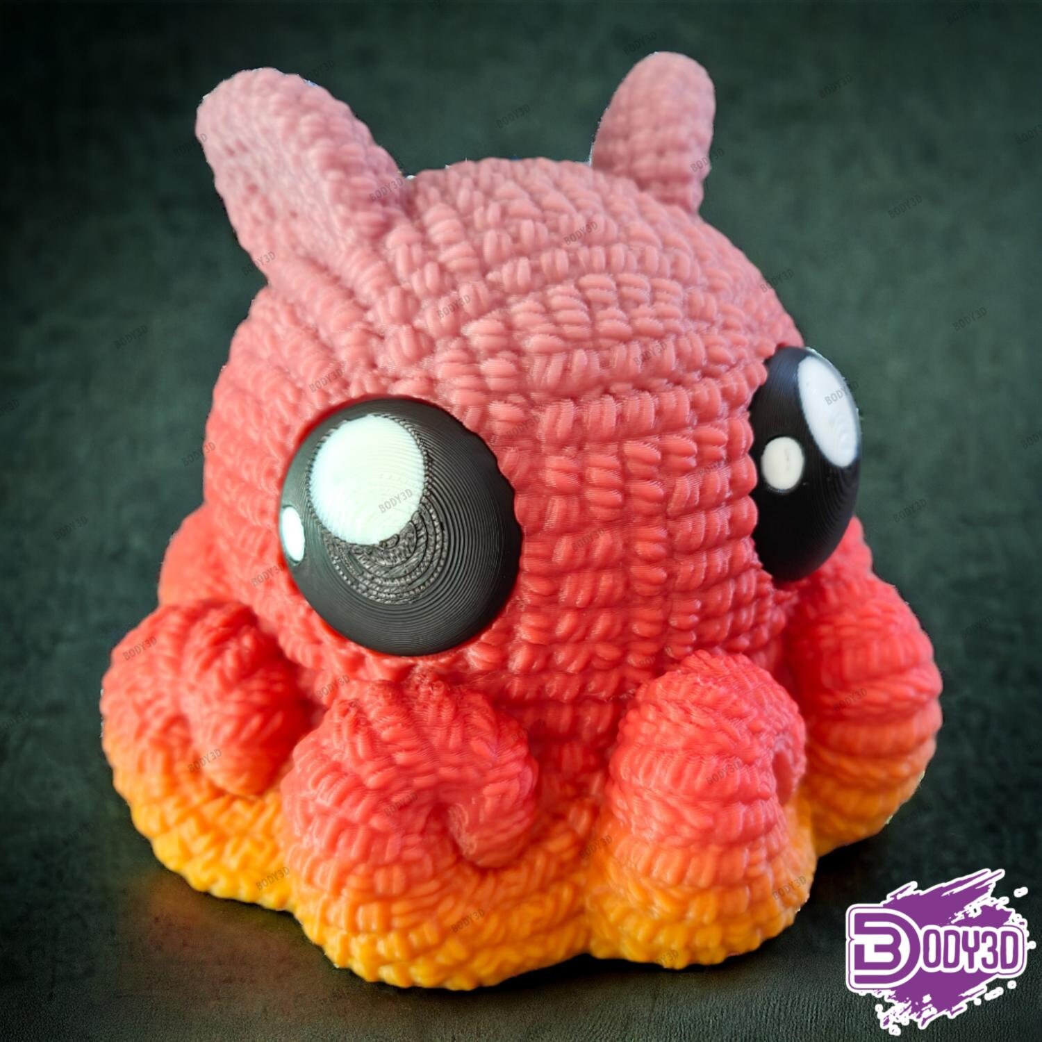 Dumbo Octopus Piggy Bank supportless 3D MODEL - Etsy