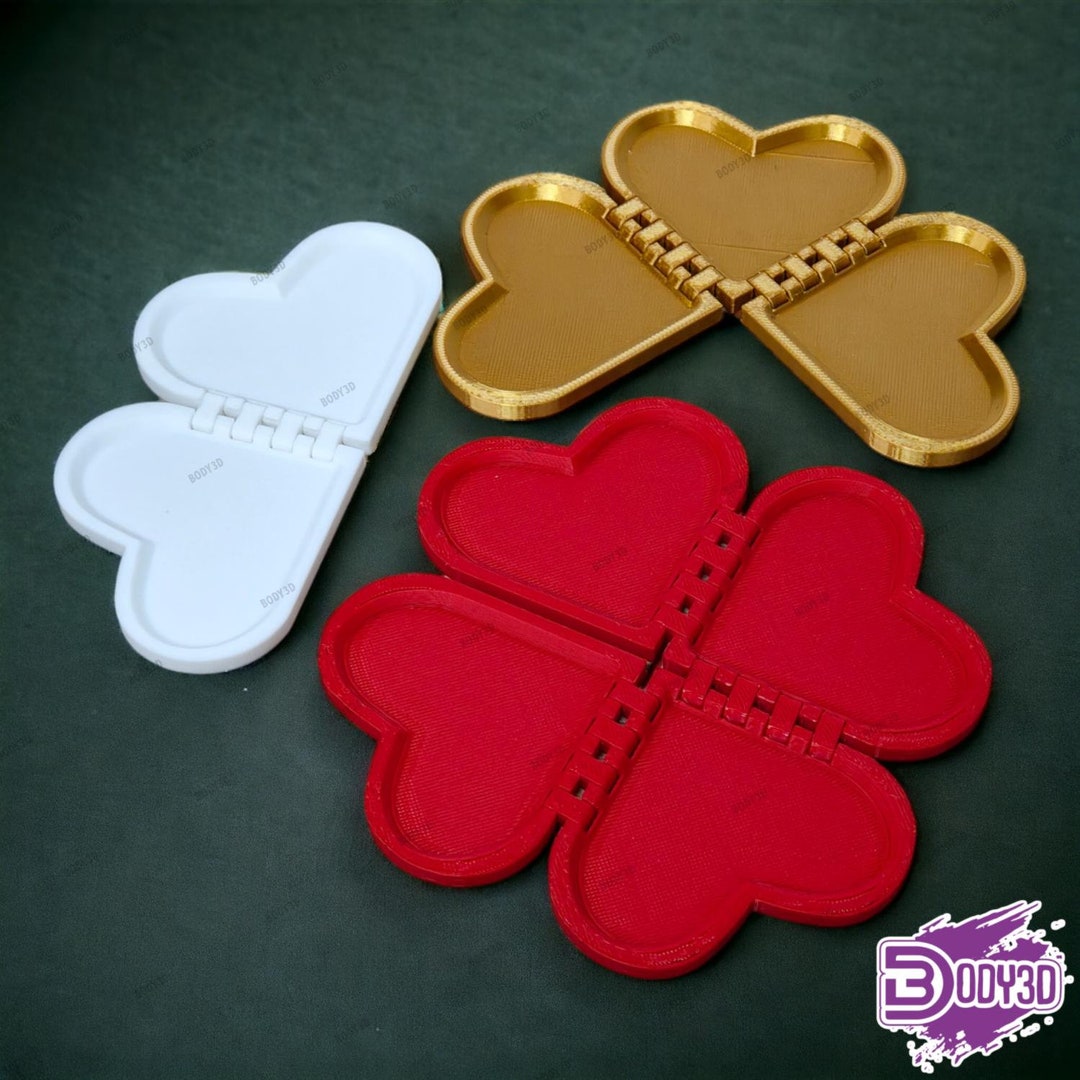 Fidget Toy Heart (supportless) - 3D MODEL - Etsy