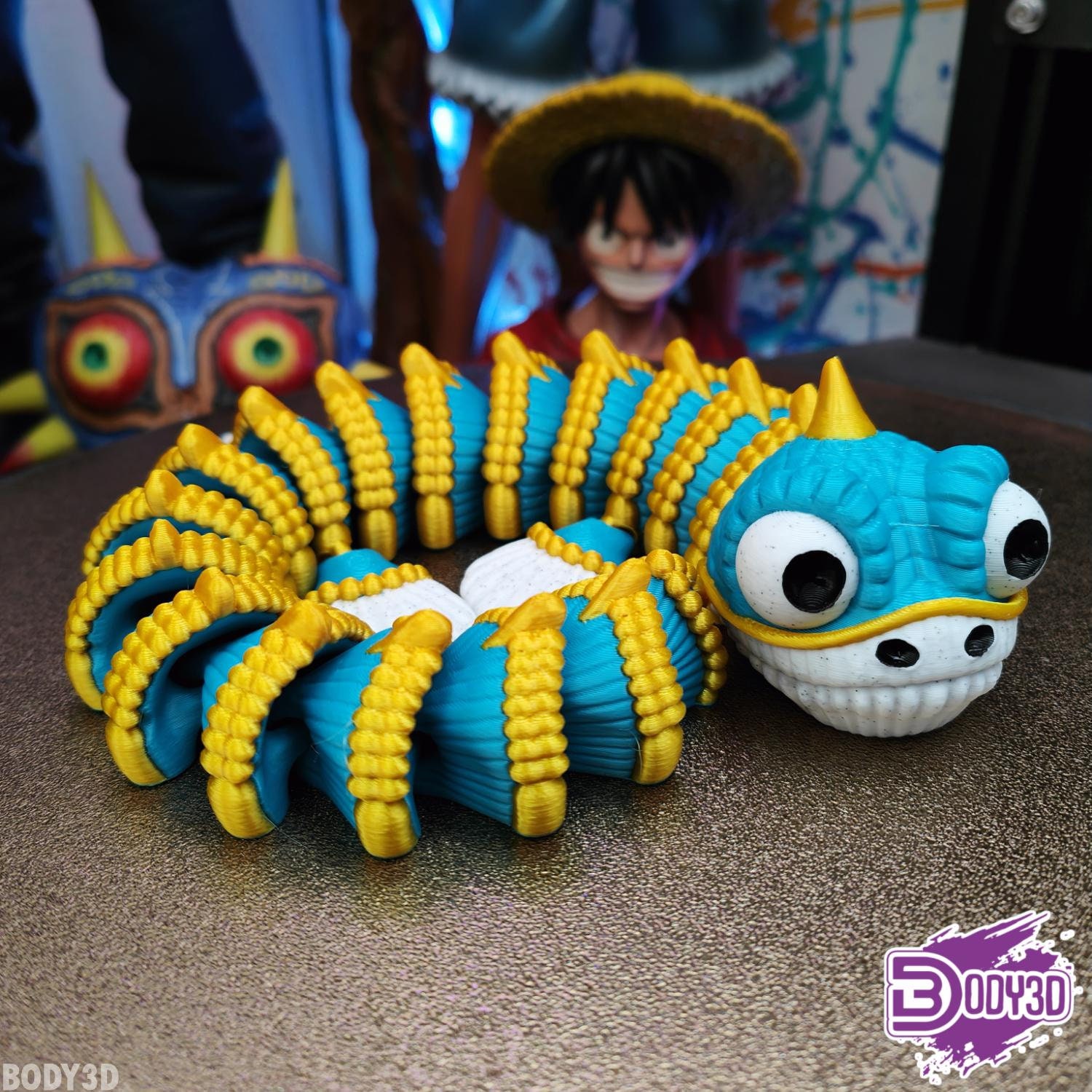Articulated Eel supportless 3D MODEL - Etsy