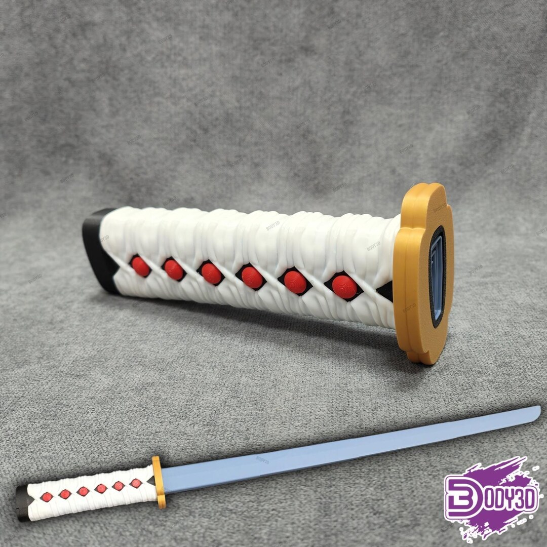 Retractable Katana supportless 3D MODEL - Etsy UK