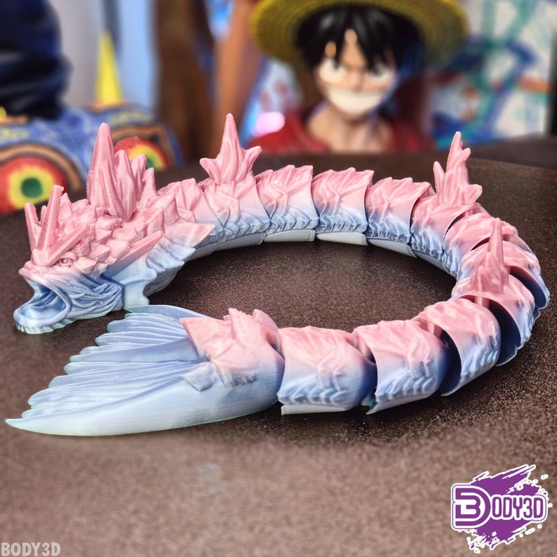 Sea Dragon Articulated Supportless 3D MODEL - Etsy