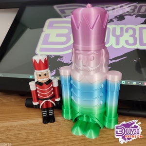 Jumping Nutcracker (supportless) - 3D MODEL - Etsy