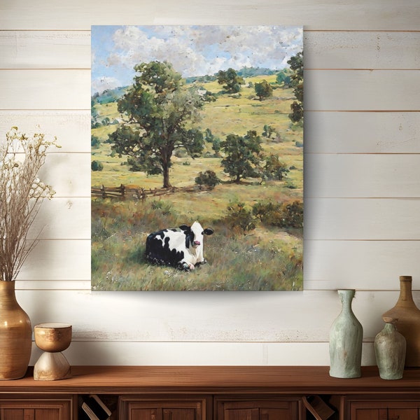 Holstein Cow Art - Etsy