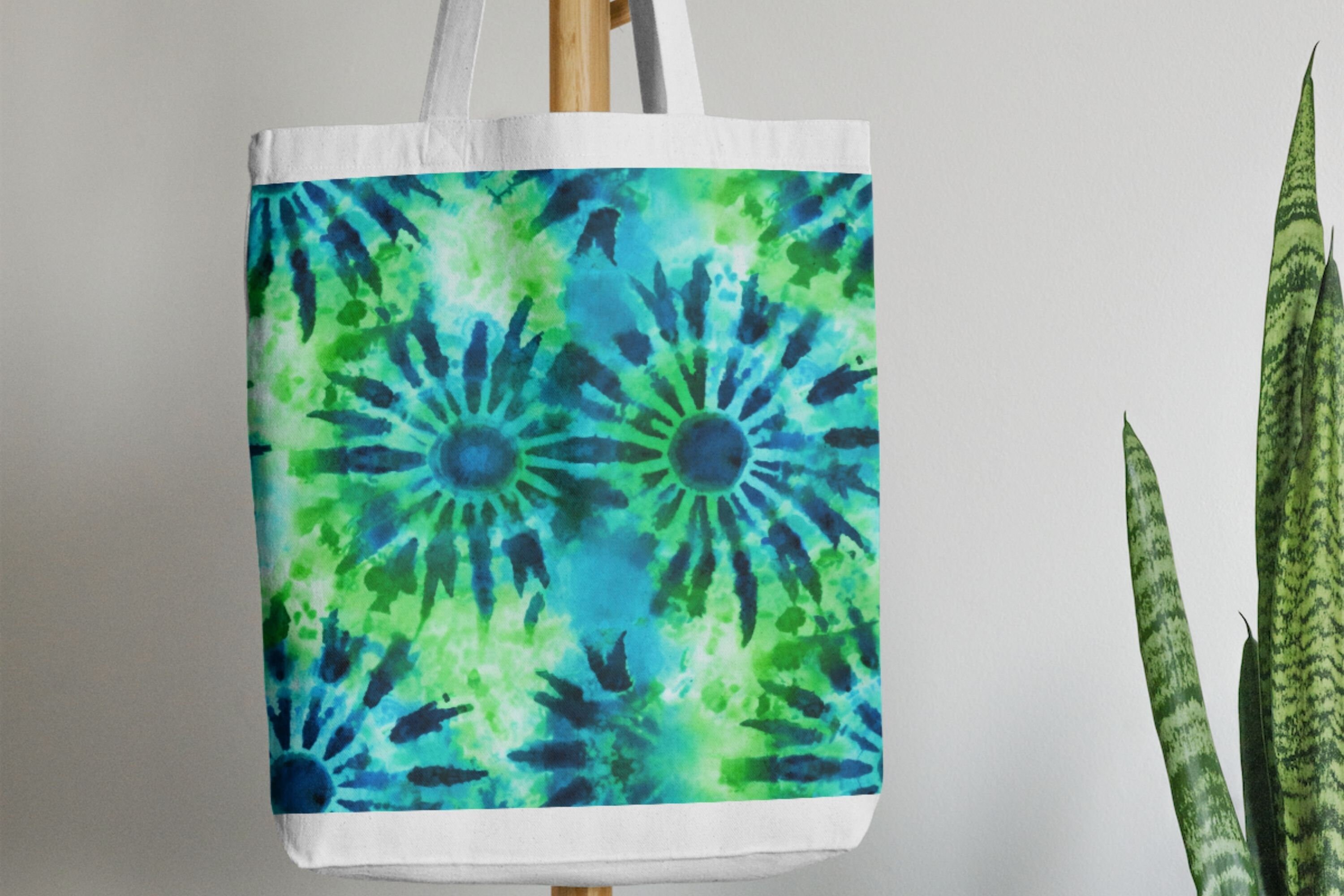 20 Blue Green Tie Dye Seamless Pattern, Digital Paper Pack, Groovy ...