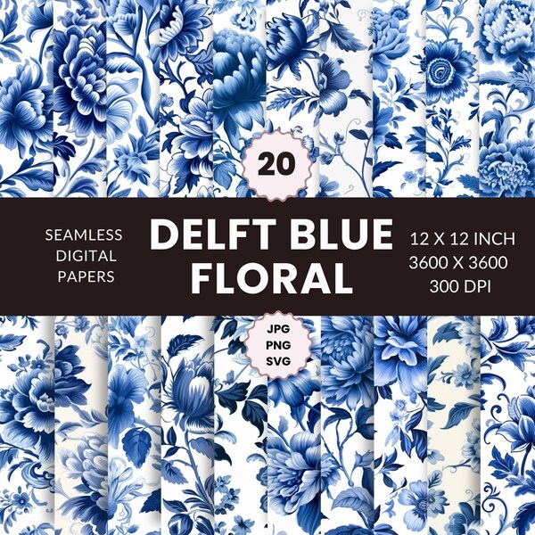 Delft Blue - Etsy