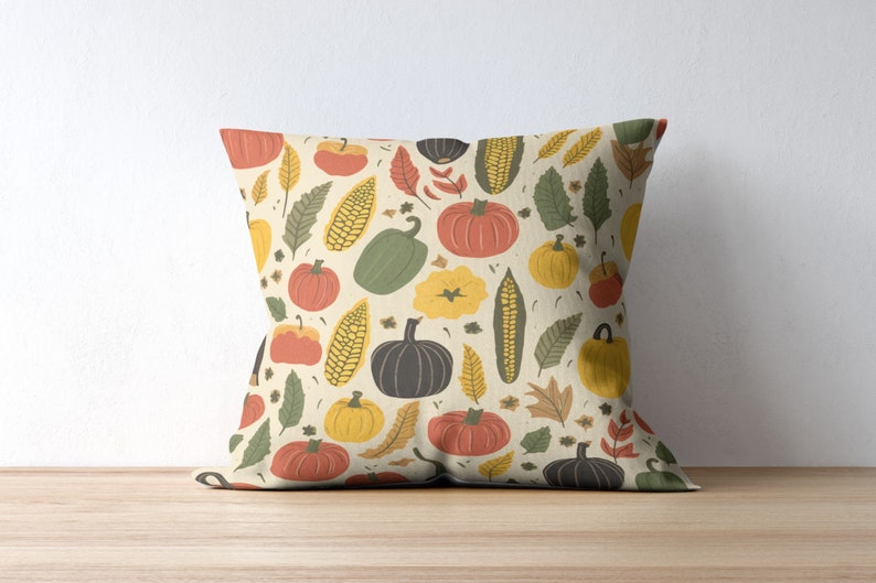 20 Fall Harvest Seamless Leaves Pattern, Digital Paper Pack, Autumn ...