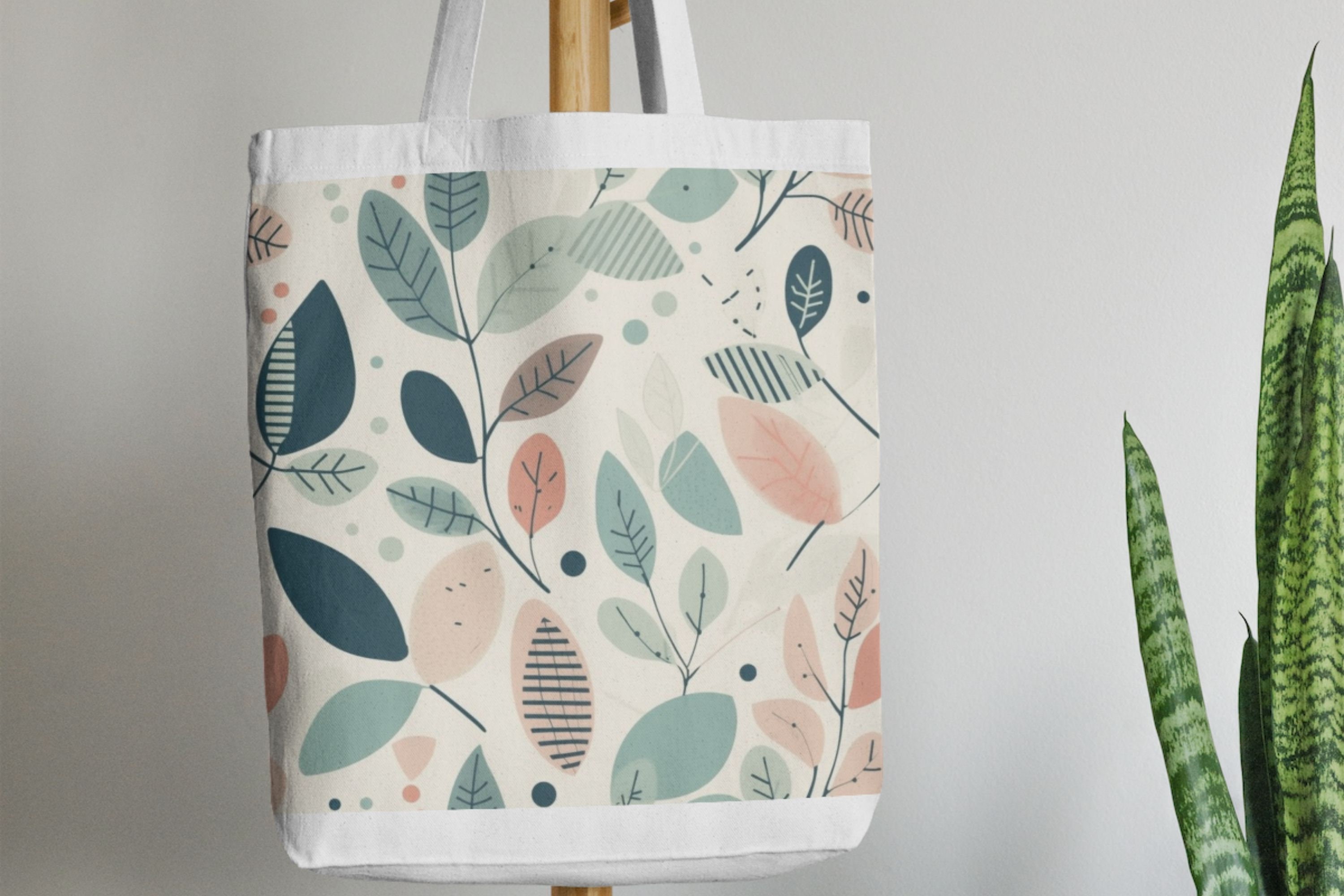 20 Scandinavian Foliage Seamless Pattern, Digital Paper Pack ...