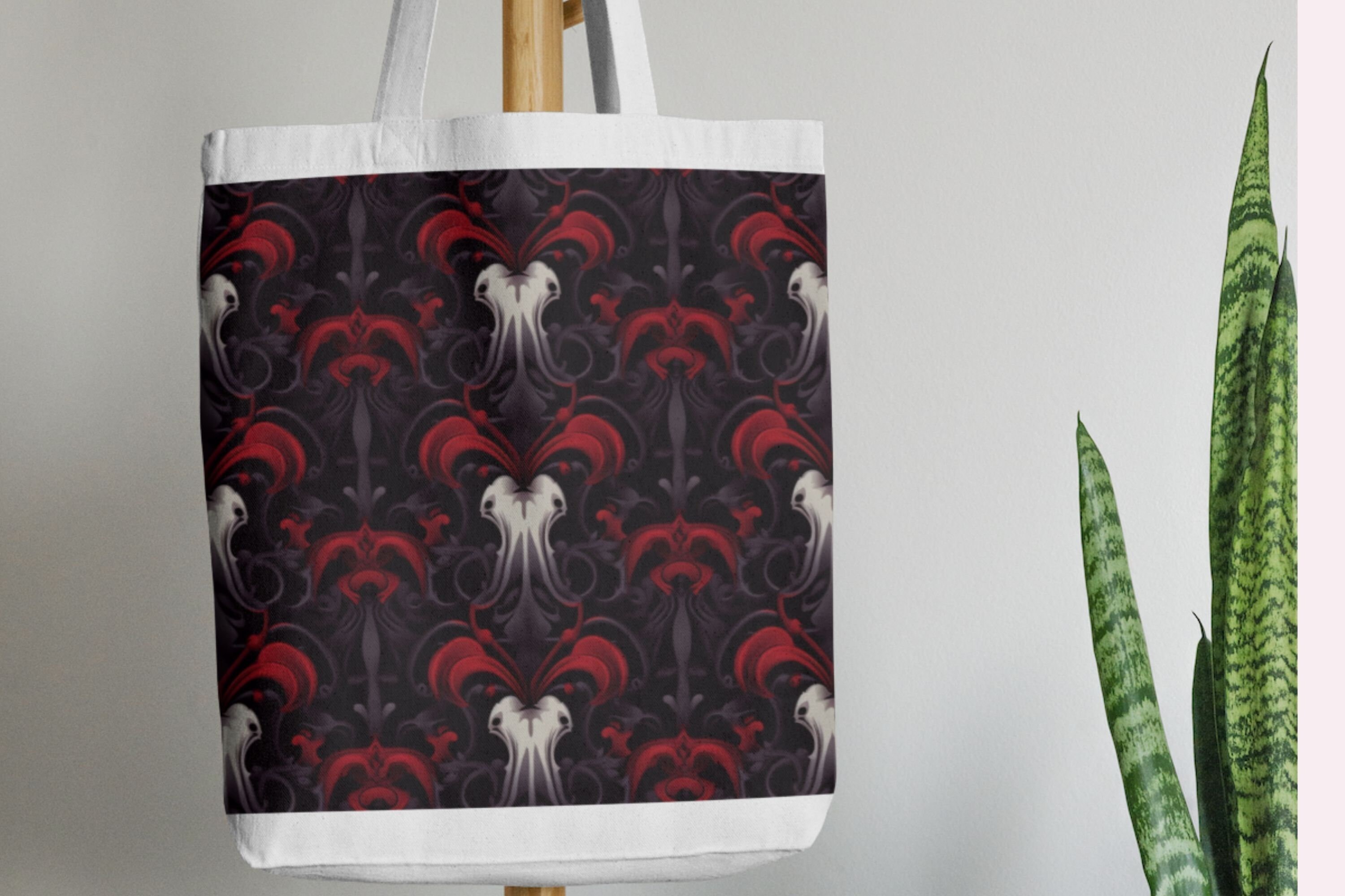 20 Vampire Seamless Gothic Pattern, Digital Paper Pack, Dark-themed ...