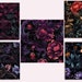 20 Gothic Seamless Floral Pattern, Digital Paper Pack, Nature-inspired ...