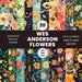 20 Wes Anderson Flowers Wallpaper Seamless Pattern, Digital Paper Pack ...