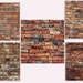 20 Old Brick Wall Seamless Pattern, Digital Paper Pack, Aged, Antique ...