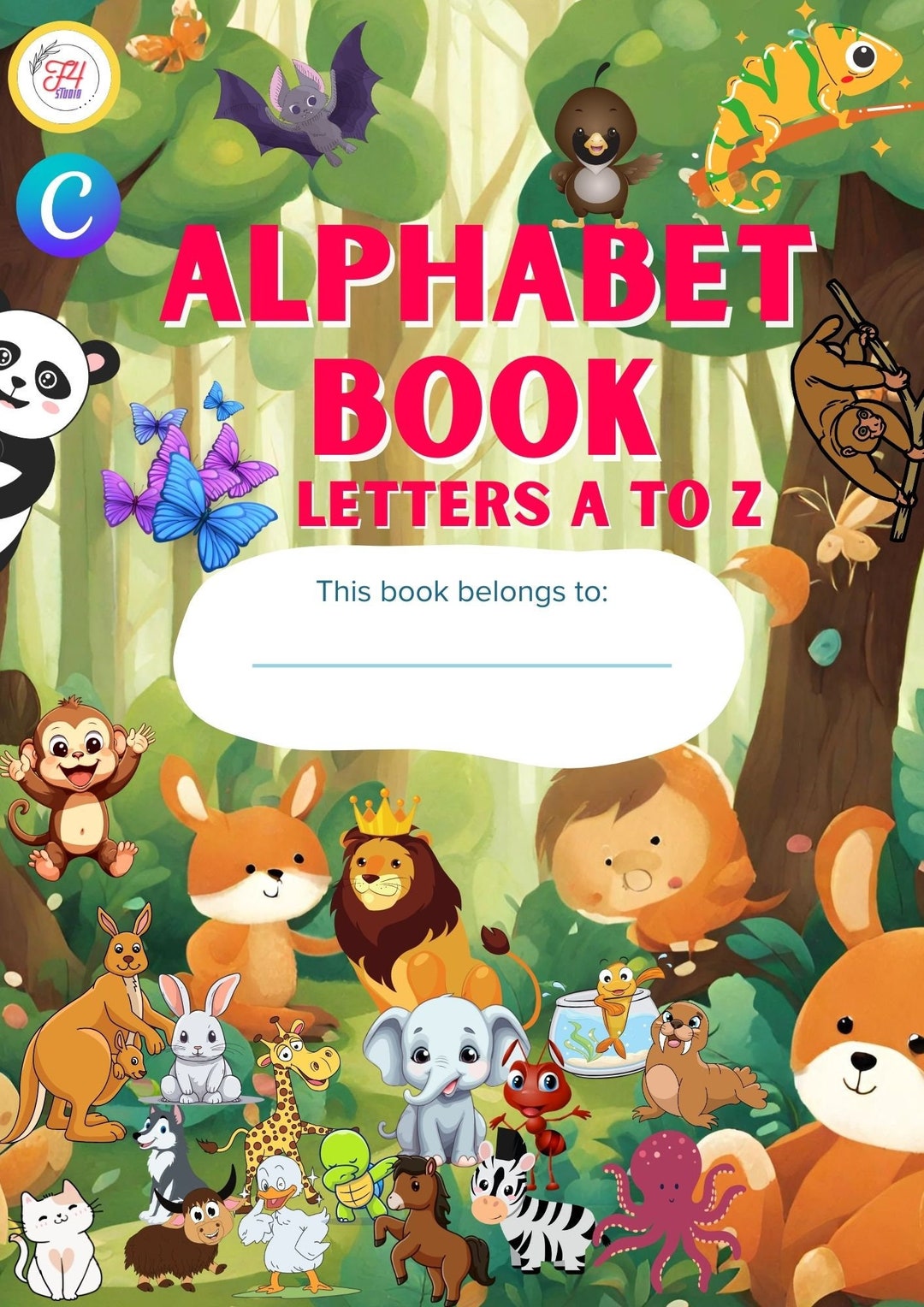 ABC Adventures: A Fun and Educational Alphabet Book for Kids – Learn ...