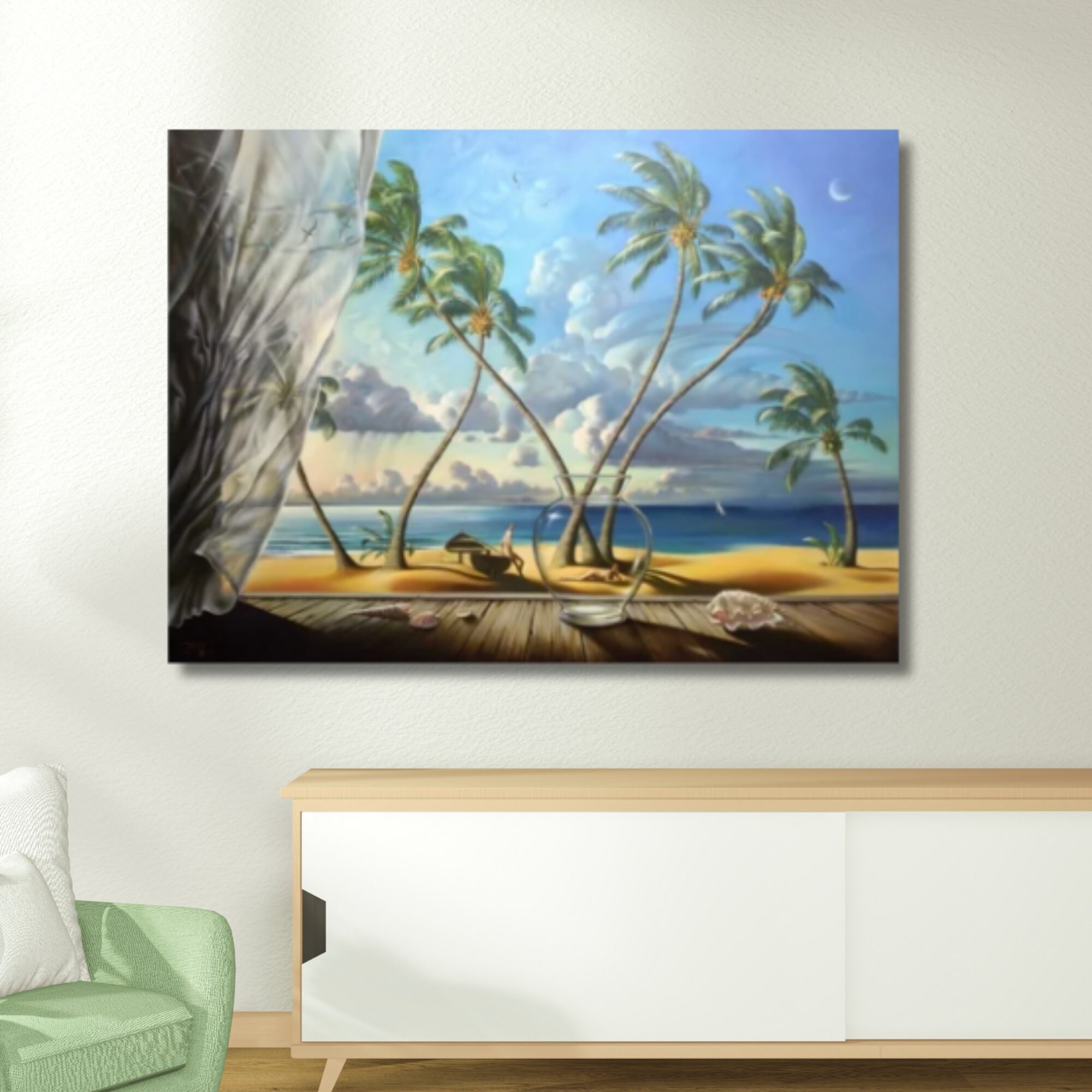 Vladimir Kush Ocean Breeze Reproduction Extra Large Home Decor - Etsy
