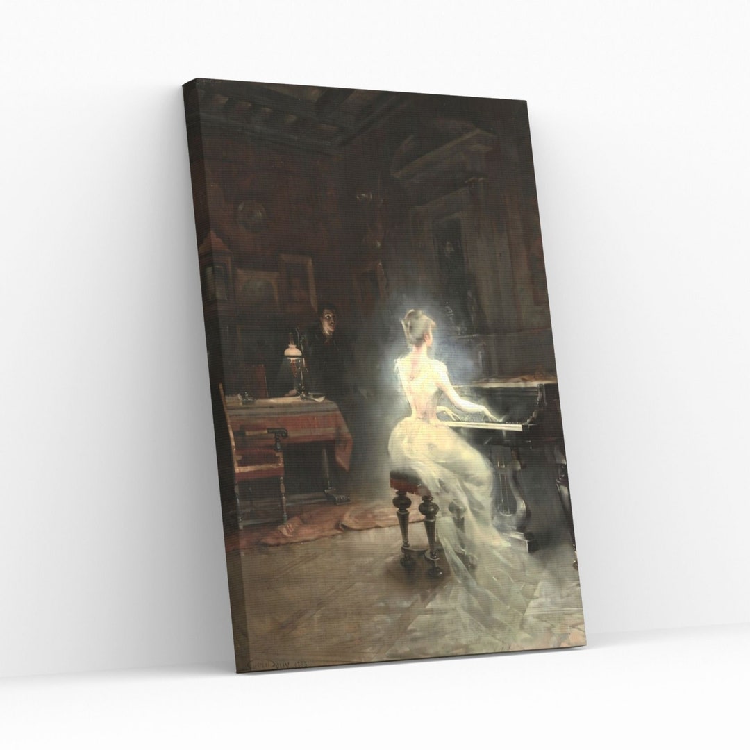 Spirit 1885 by George Roux Canvas Wall Art George Roux Famous Artwork ...