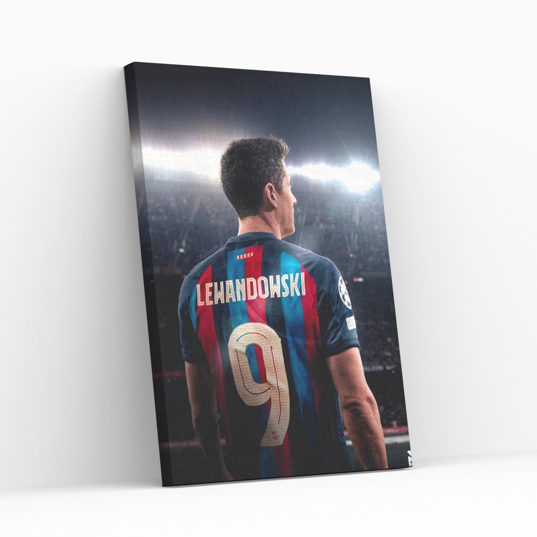 Robert Lewandowski Polish Football Player Soccer Legend Homedecor ...