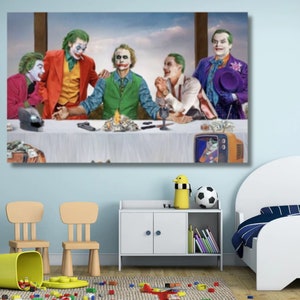 Last Supper All Time Jokers Extra Large Wall Decor Gift for Kids Room ...